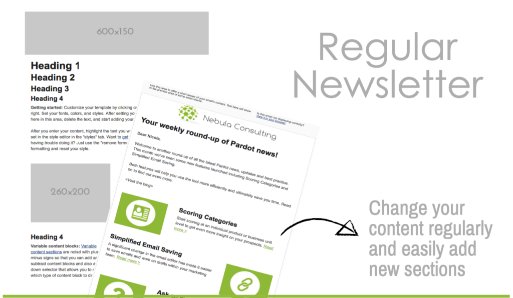 Our guide to the best Pardot email templates · Nebula Consulting