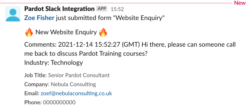 Slack for Marketing Cloud Account Engagement · Nebula Consulting Slack for Marketing Cloud Account Engagement · Nebula Consulting