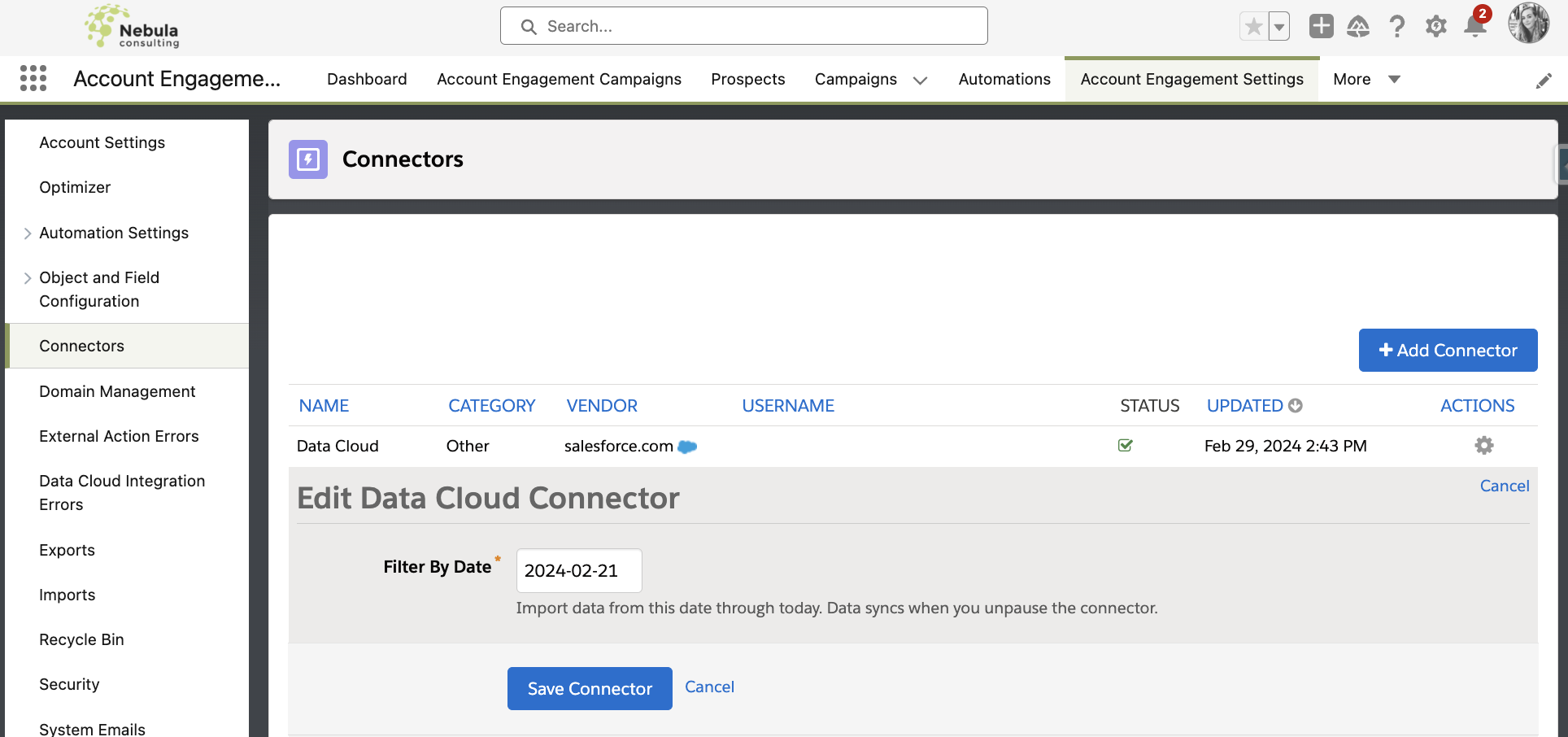 Data Cloud & Account Engagement - What you need to know · Nebula Consulting